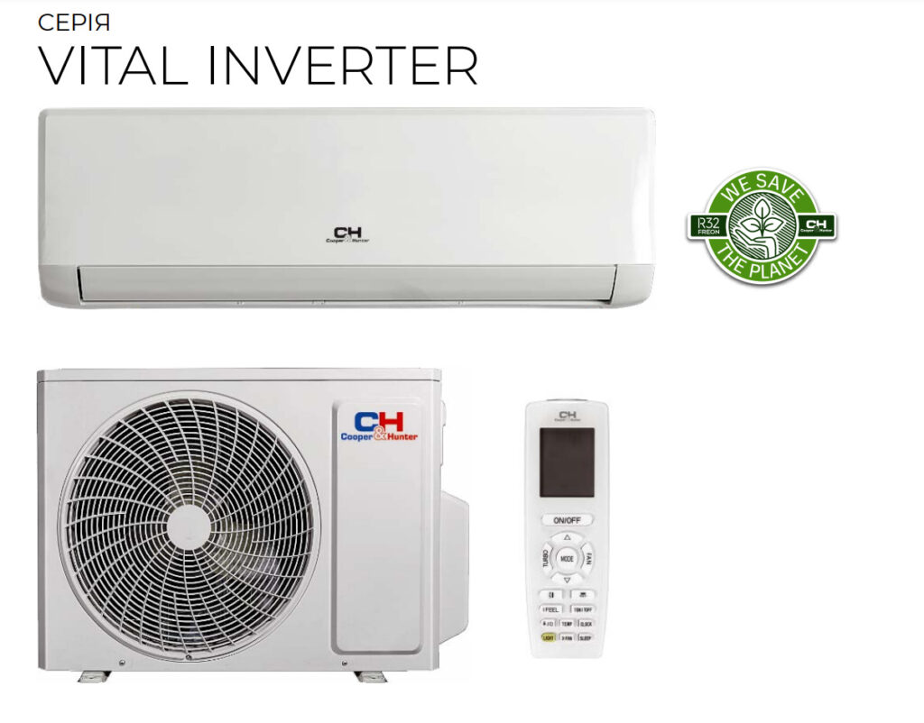 CH-S09FTXF2-NG - Магазин кондиціонерів Купер Хантер